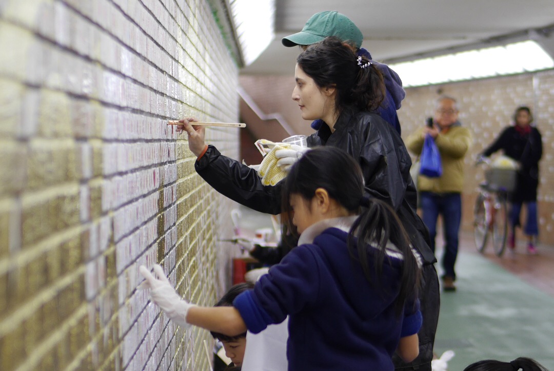[Mural Painting] Agata Kazantseva｜Woking in Public and Restoration ...